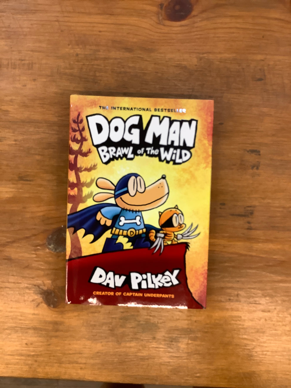 DOG MAN: BRAWL OF THE WILD by: Dav Pilkey – Curious Turtle